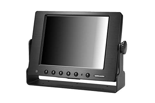 Xenarc Rugged 8" Sunlight Readable Display Monitor with HDMI VGA DVI Video Inputs Industrial & Automotive 1000NIT Contrast Ratio to 500:1 800x600 Native Resolution, 4x3 Aspect Ratio- 802YH