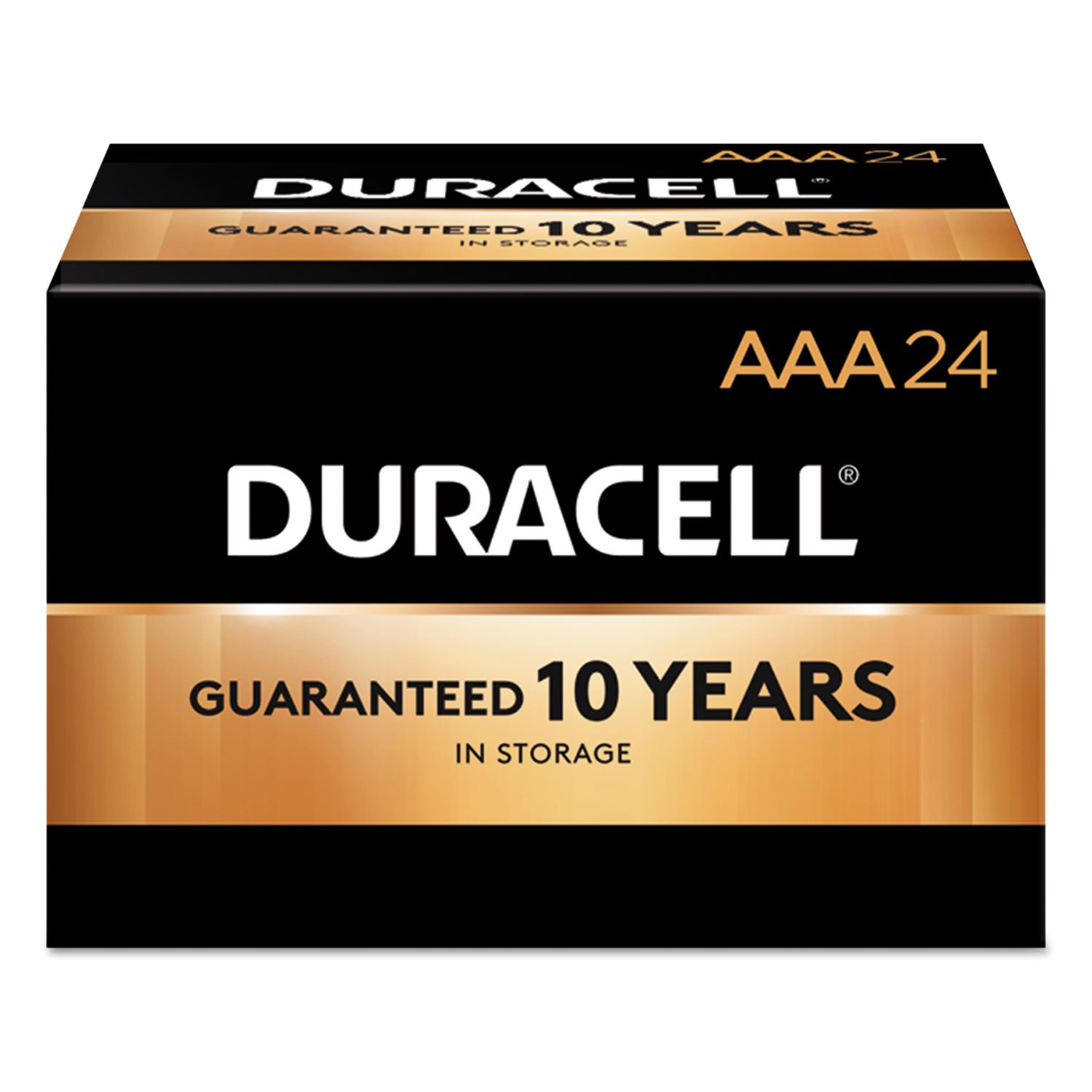 DURACELL MN2400BKD CopperTop Alkaline Batteries, AAA, 144/CT
