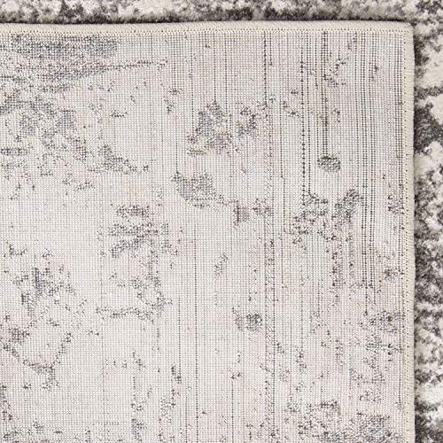 My Texas House Illusions The State House Natural Off White Area Rug, 5'3" x 7'6"