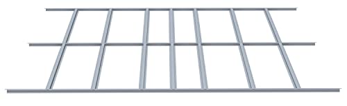 Arrow Shed Select 10' x 14' Outdoor Lockable Steel Storage Shed Building, Charcoal & Floor Frame Kit for Arrow Classic and Select Storage Sheds, Extra Large Sheds
