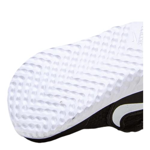 Nike Baby Revolution 5 Velcro Running Shoe, Black/White-Anthracite, 10C Regular US Toddler