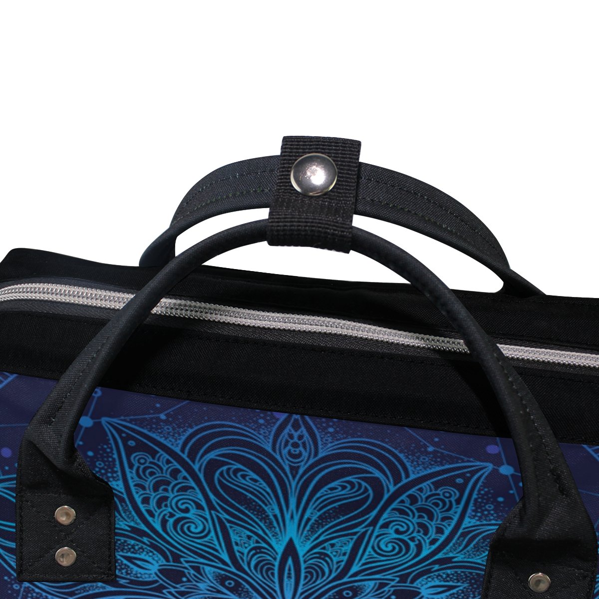 My Little Nest Large Capacity Diaper Bag Chic Bohemian Dream Catcher with Feathers Durable Multi Function Travel Backpack for Mom