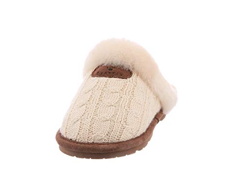 BEARPAW Women's Effie Linen Size 9 | Women's Slipper | Women's Shoe | Comfortable & Lightweight