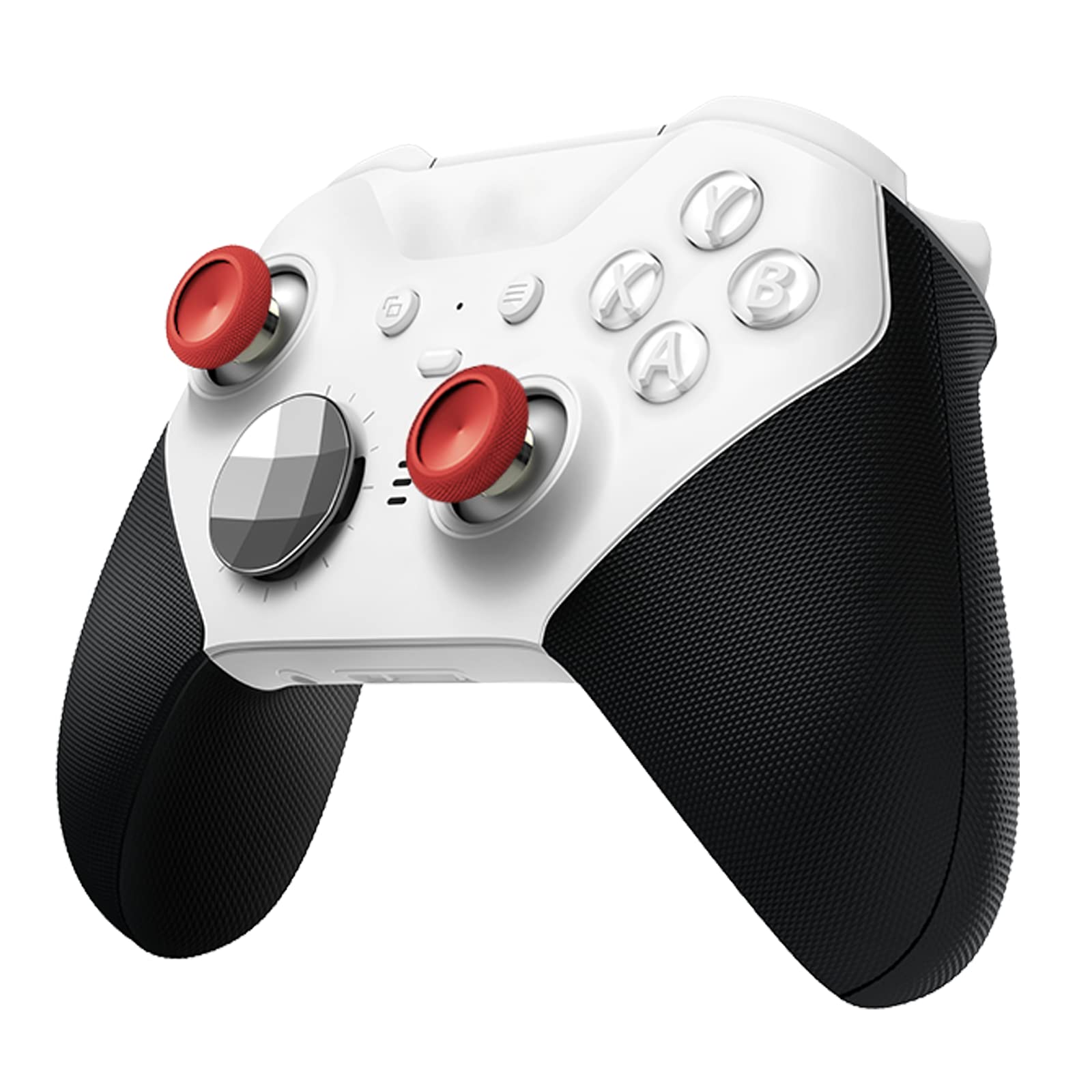 6 in 1 Metal Thumbsticks Analog Thumb Stick for Xbox One Elite Series 2 & Elite Series 2 Core Controller (Black)