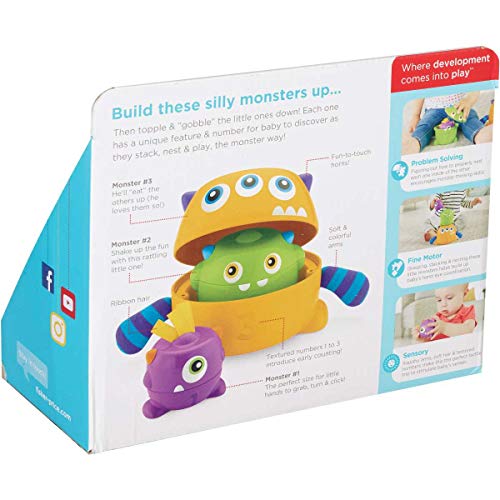 Fisher-Price Stack & Nest Monsters