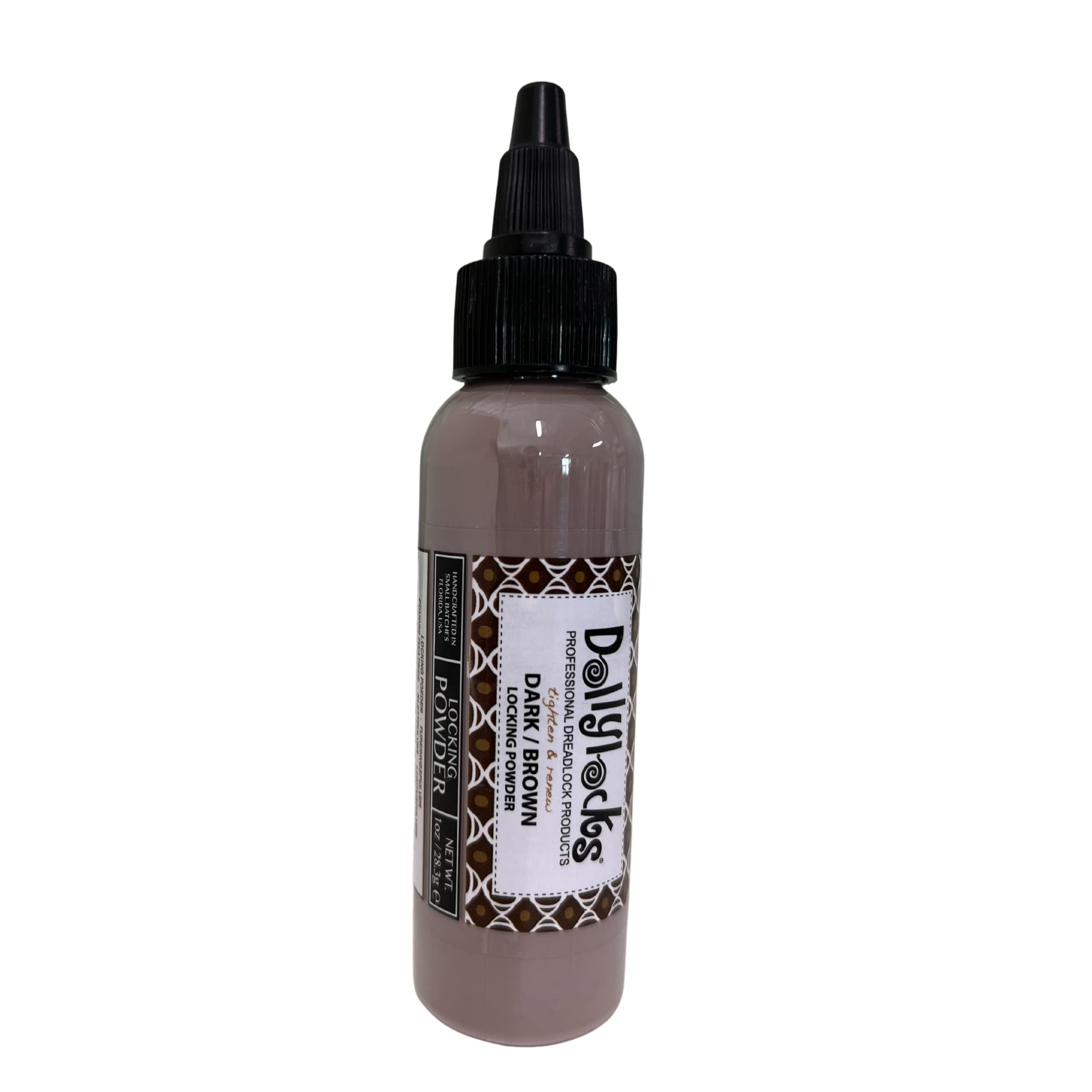 Dollylocks 1oz Dark/Brown Dreadlock Locking Powder