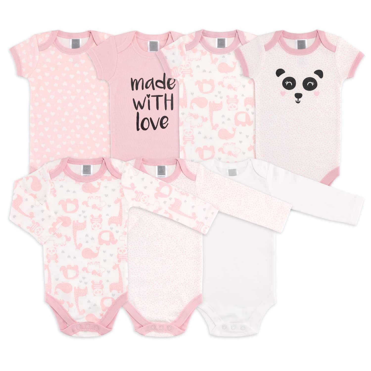 The Peanutshell Newborn Essentials Layette Gift Set for Baby Girls, 23 Piece, Fits Newborns to 3 Month