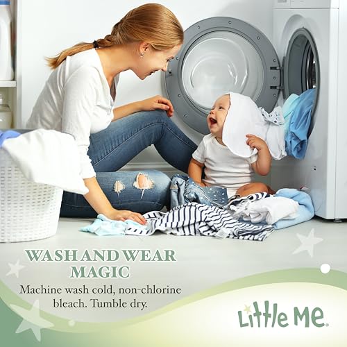 Little Me Blankets for Baby Marshmallow Bear Swaddling Receiving Blanket