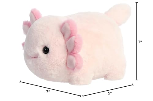 Aurora® Adorable Spudsters™ Axel Axolotl Stuffed Animal - Comforting Cuddles - Playful Companions - Pink 10 Inches