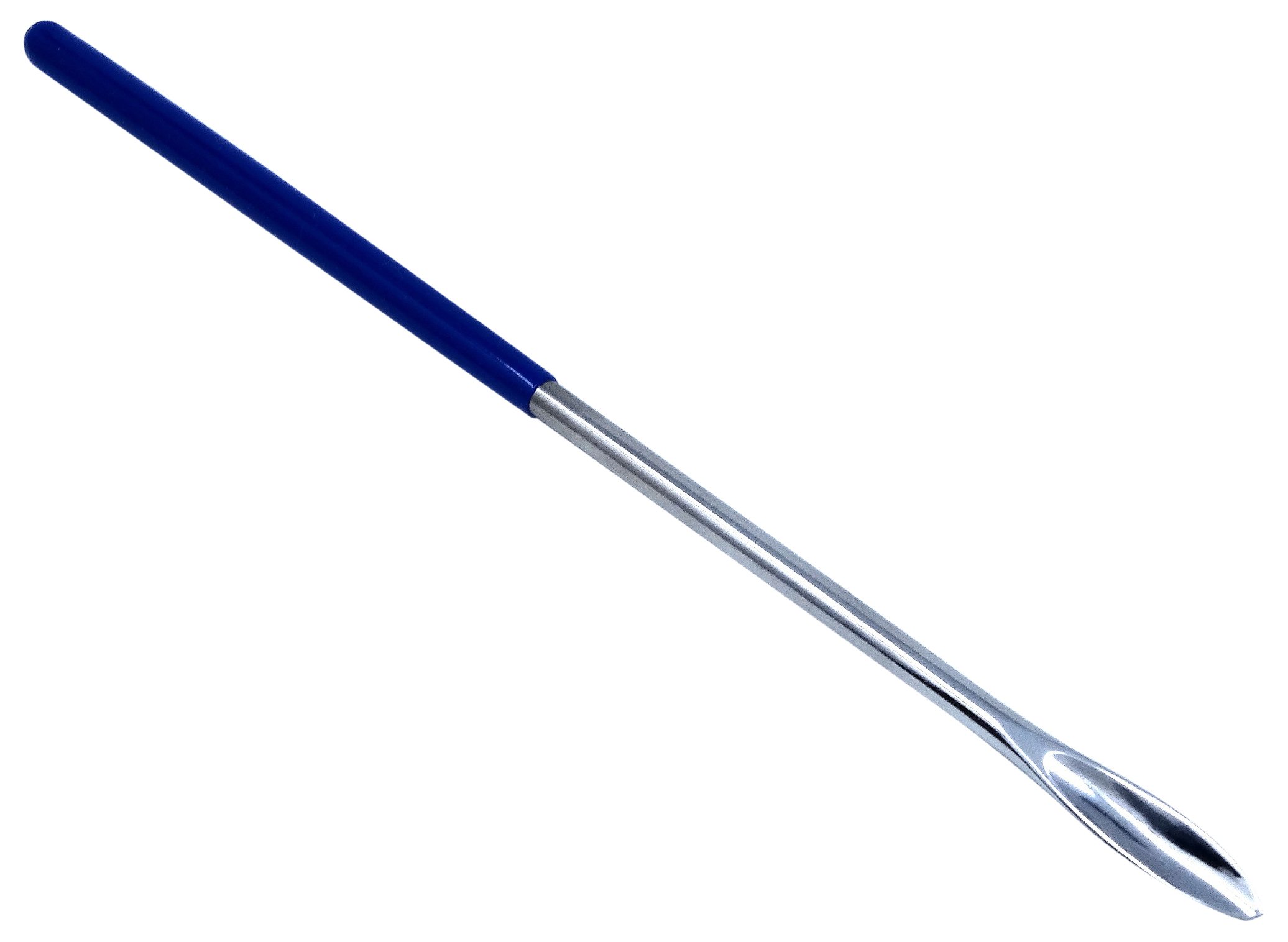 Micro Lab Spoon/Scoop Spatula with Stainless Steel Blade Vinyl Handle