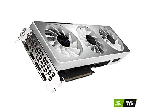 GIGABYTE GeForce RTX 3070 Vision OC 8G Graphics Card, 3X WINDFORCE Fans, 8GB 256-Bit GDDR6, GV-N3070VISION OC-8GD Video Card