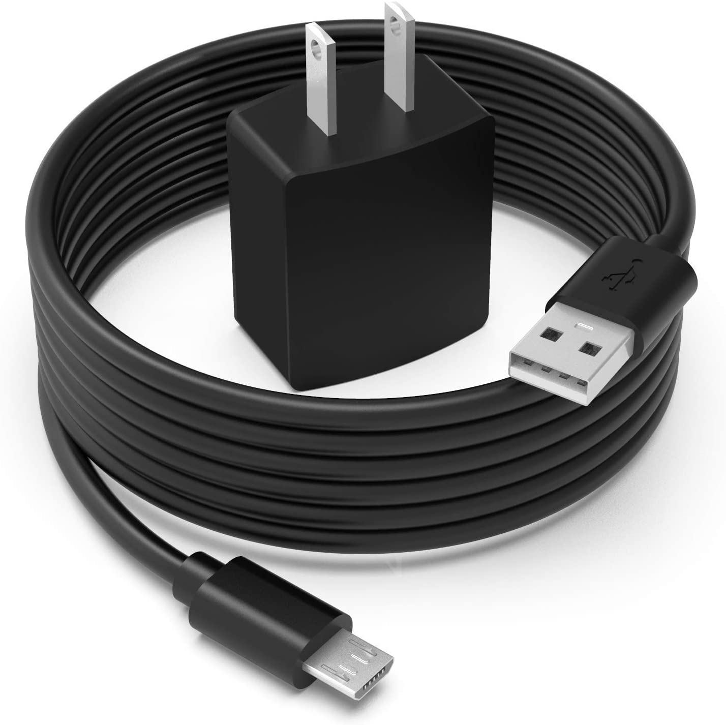 Micro USB AC Charger Fit for Bose SoundLink Color I II Revolve Revolve+ Mini II Micro Bluetooth Speaker,SoundSport Free Pulse QuietComfort 35 Around-Ear Wireless Headphones Power Supply Adapter Cord