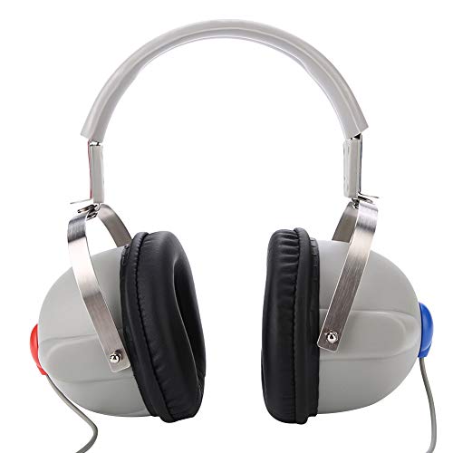 Focket Audiometer Headphone, Professional High-Sensitivity 3dB Audiometric Hearing Screening Headphone Air Conduction Audiometer Intelligent Hearing Tester, Easy to Use for School and Hospital
