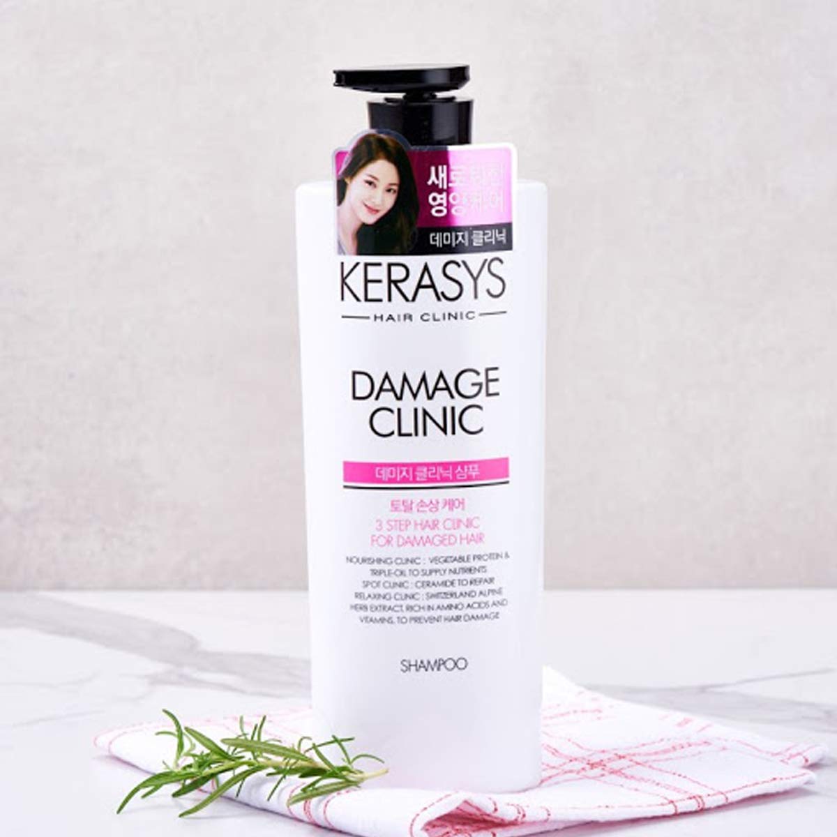 Kerasys Damage Clinic Shampoo 25.3 Fl.oz (750ml)
