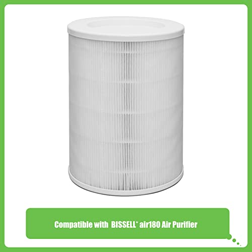 Hichoryer Air180 and Air180 max Replacement Filter, Compatible with BISSELLĀ® Air180 Series Air Purifier, 3-IN-1 H13 True HEPA Filter Set, Compare to Part #3502, 2 Pack