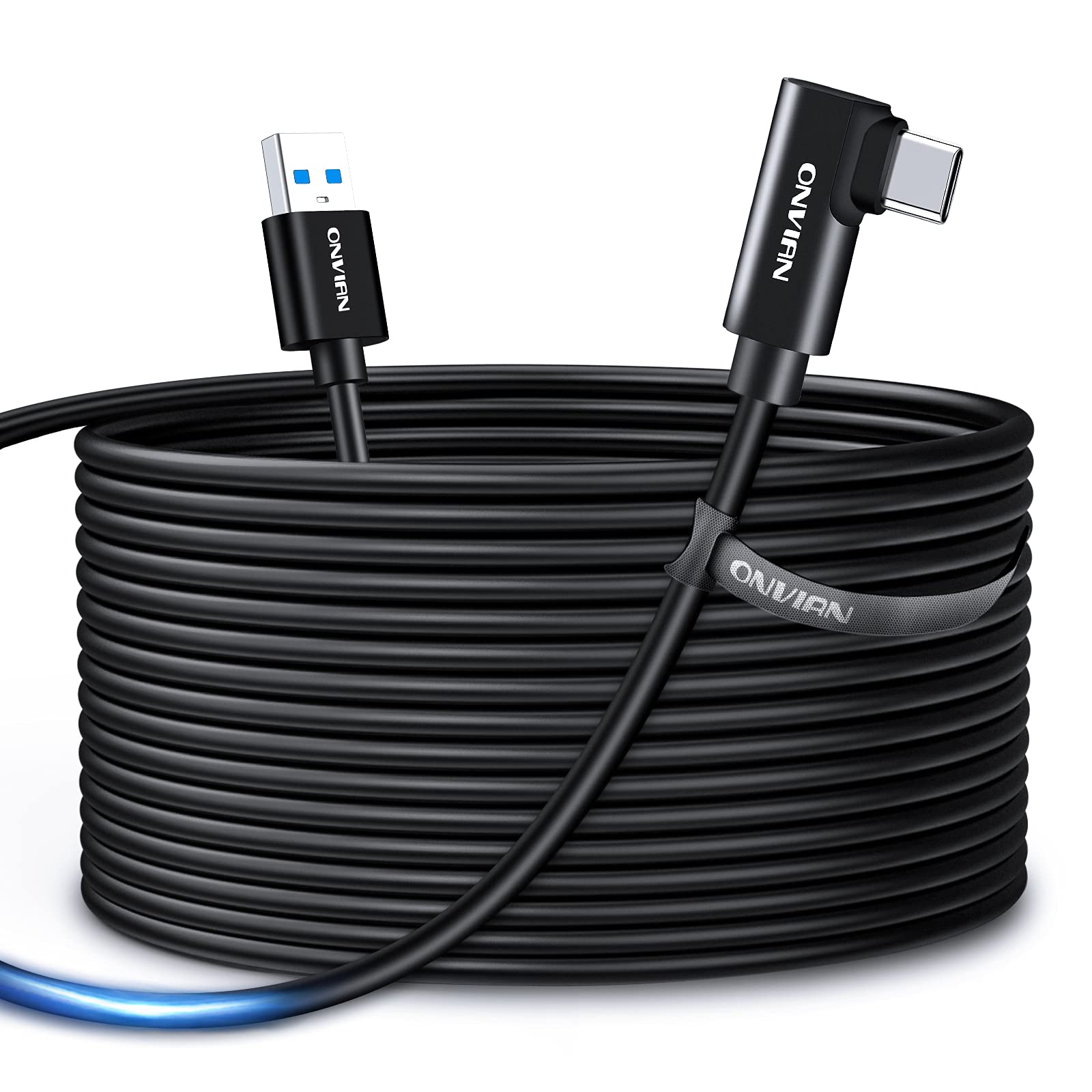 26FT Link Cable for Oculus Quest 2, Onvian Accessories for Oculus Quest 2 / Quest 1, USB C 3.2 Gen1 Cable for Quest 2 VR Headset, Compatible with Gaming PC