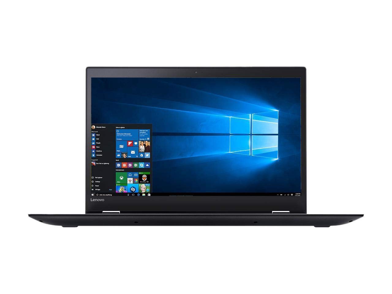 Lenovo Flex 5 81CA000TUS 2-in-1 Laptop (Windows 10 Home, Intel Core i5-8250U, 15.6" LED-Lit Screen, Storage: 256 GB, RAM: 8 GB) Onyx Black