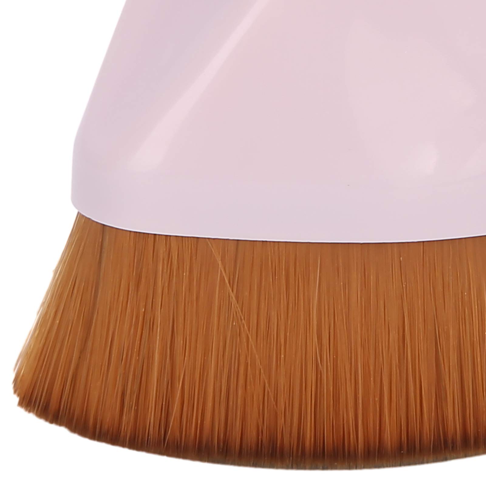 3pcs Makeup Liquid Brushes, 2 Colors Petal-shaped Handle Cosmetic Flat Brushes Cosmetic Brushes Beauty Tool()
