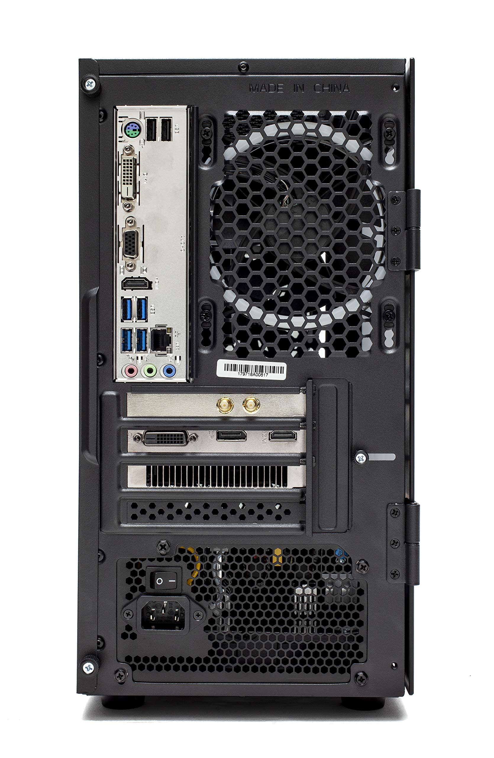 SkyTech Blaze II Gaming Computer PC Desktop – Ryzen 5 2600 6-Core 3.4 GHz, NVIDIA GeForce GTX 1660 Super 6G, 500G SSD, 16GB DDR4 3000MHz, RGB, AC WiFi, Windows 10 Home 64-bit