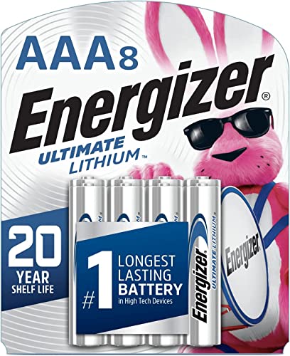 Energizer Ultimate Lithium AA Batteries and AAA Batteries, 8 Double A and 8 Triple A Batteries Combo