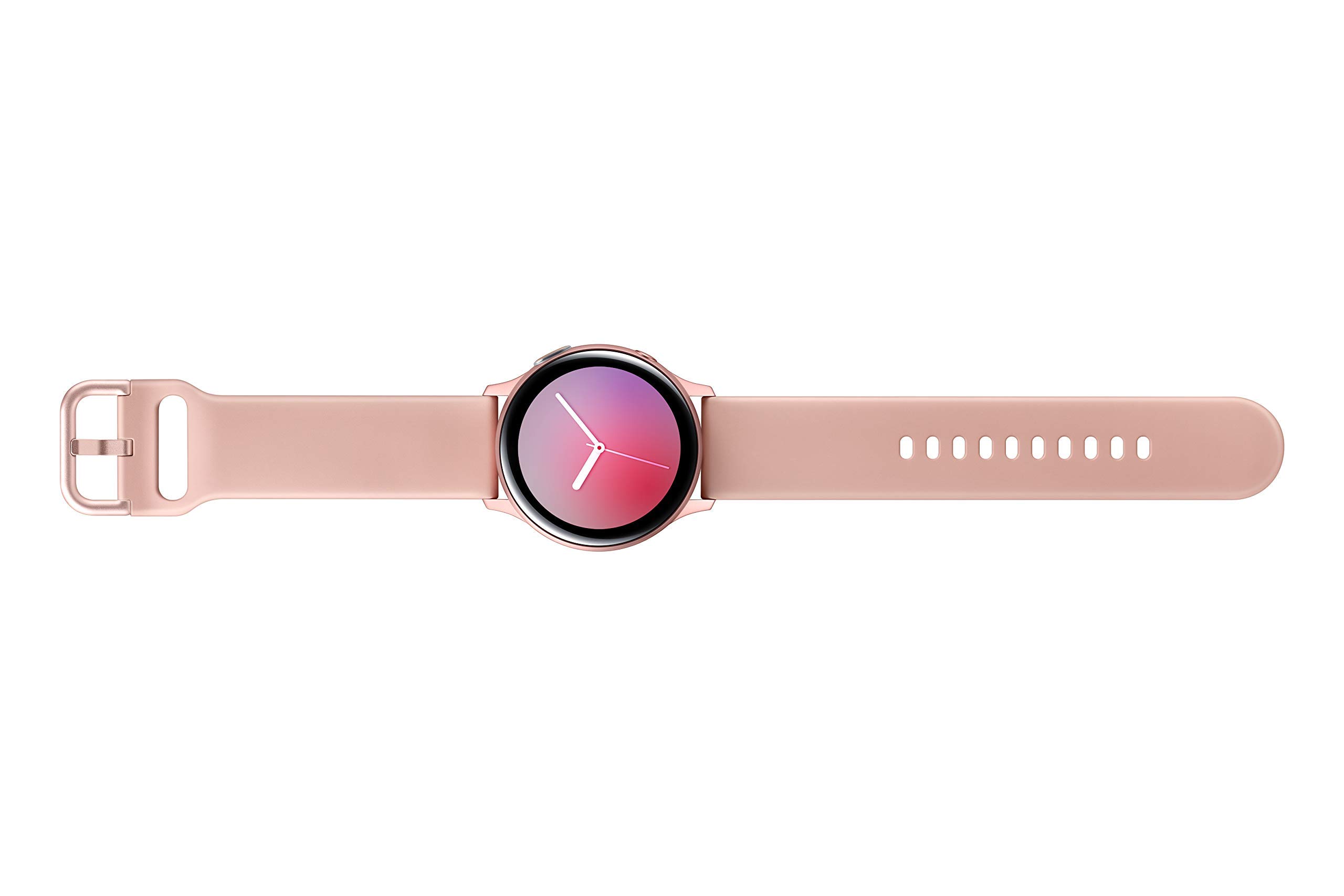 Samsung Galaxy Watch Active2 - IP68 Water Resistant, Aluminum Bezel, GPS, Heart Rate, Fitness Bluetooth Smartwatch - International Version (R830-40mm, Pink Gold) (Renewed)