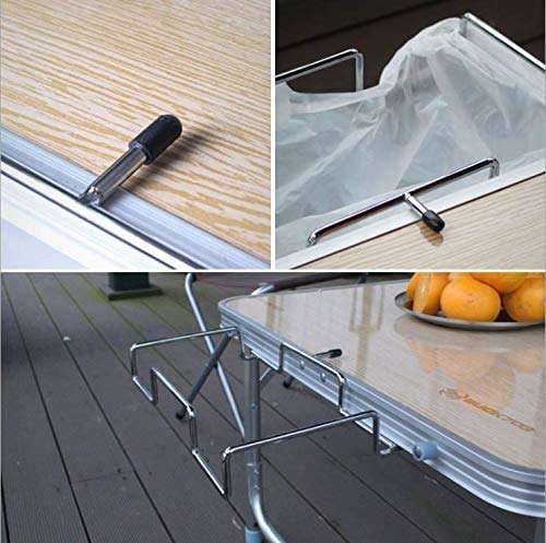 GOTOTOP Trash Bag Holder,Outdoor Trash Can Bracket Dustbin Cage Table Garbage Storage Bags Rack Hanging Metal Trash Bag Holder for Kitchen Storage Cupboard,13.6β X 10.2β X 1.8β
