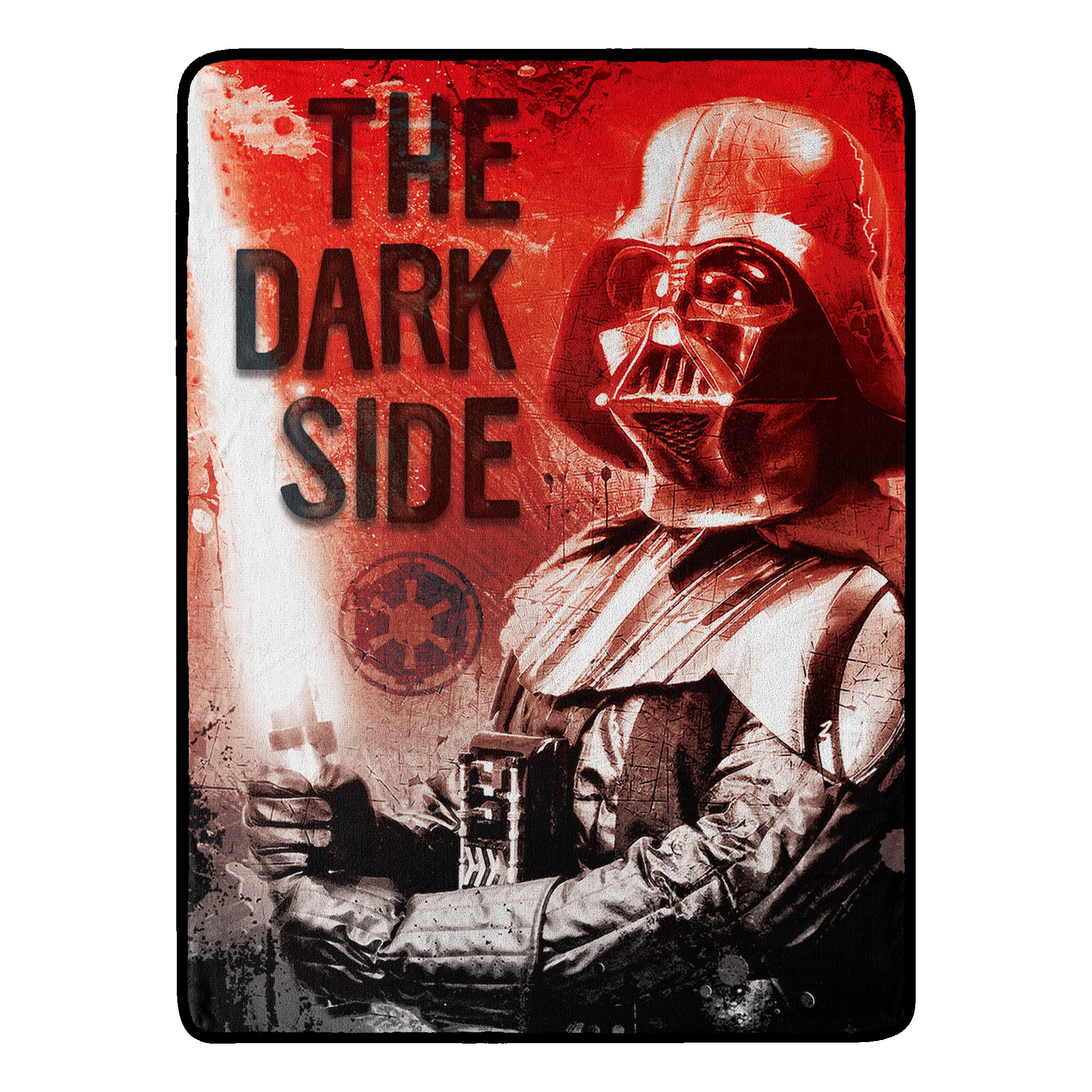 Northwest Star Wars Micro Raschel Throw Blanket, 46" x 60", Galaxy Ruler