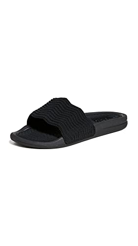 APL: Athletic Propulsion Labs Women's ZigZag Slides, Black, 9 Medium US