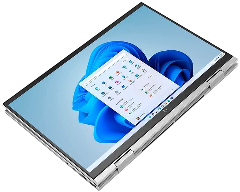 HP Envy X360 2-in-1 15.6" FHD Touchscreen Laptop Computer, Intel Core i7-1165G7, 32GB RAM, 1TB PCIe SSD, Backlit Keyboard, Iris Xe Graphics, HD Webcam, Windows 11, Silver, 32GB Hotface USB Card