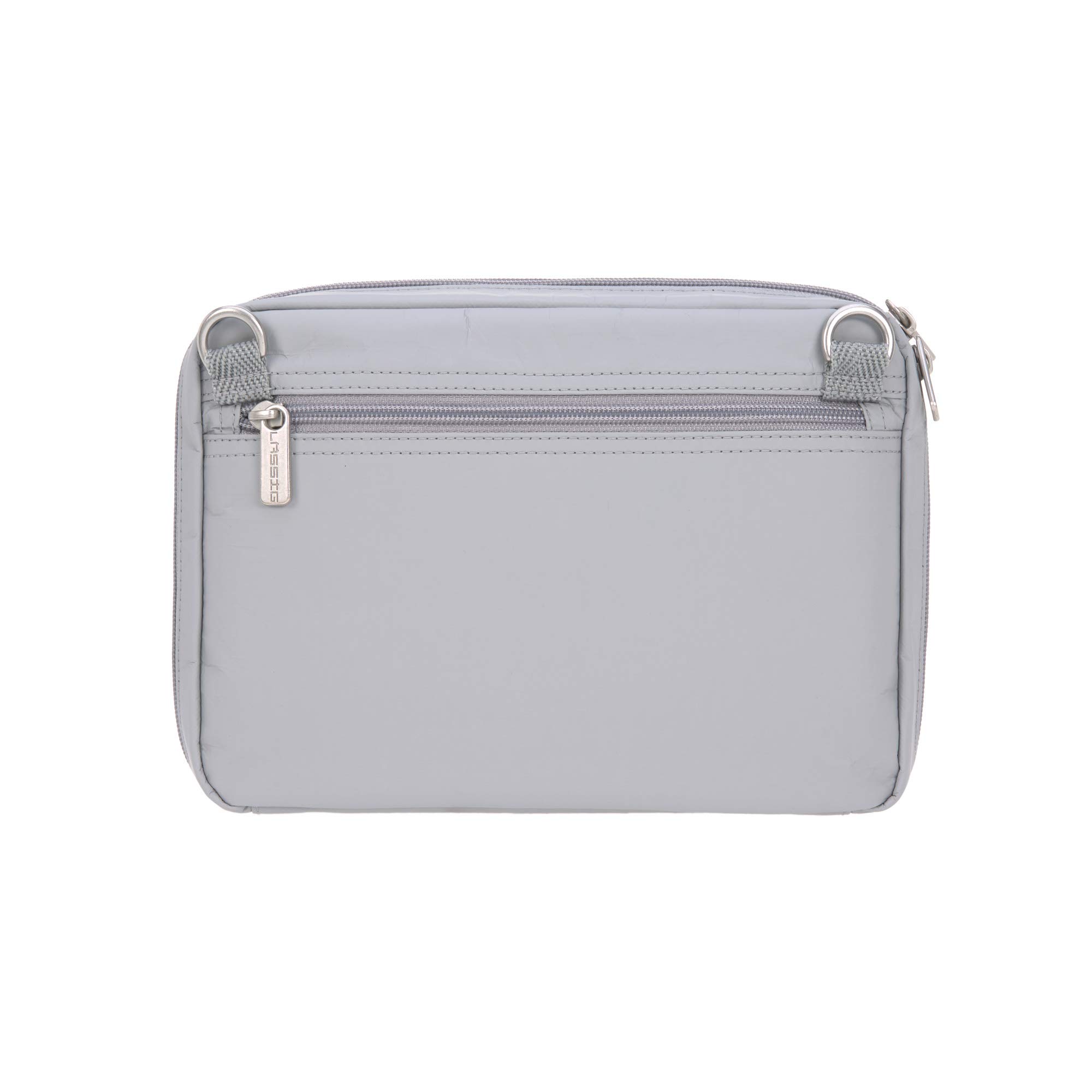 Lassig Tyve Diaper Clutch, Light Grey