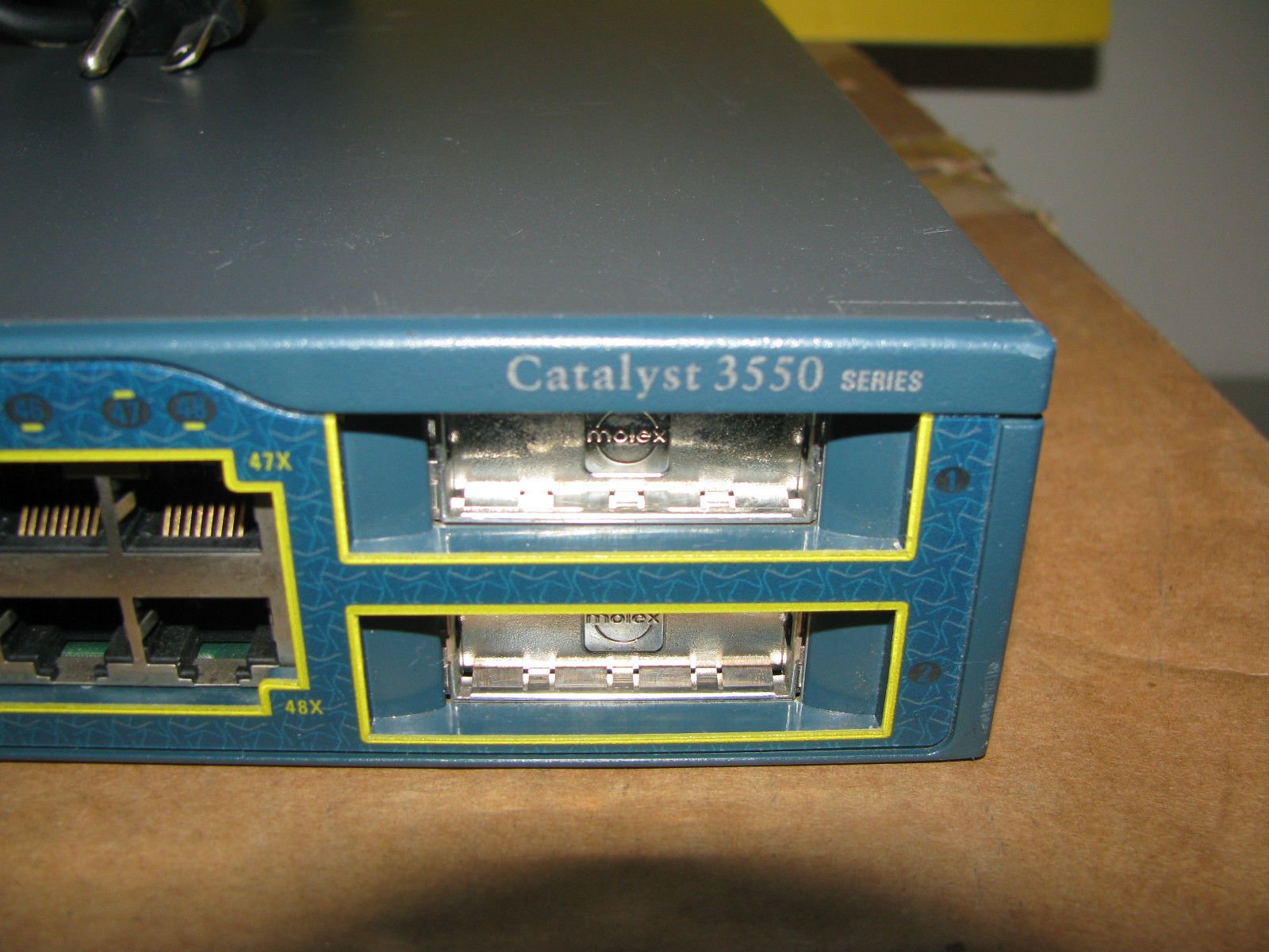 Cisco WS-C3550-48-EMI Catalyst 3550-48 EMI 48 Port 10/100 Switch
