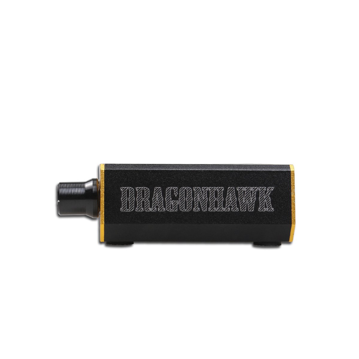 Dragonhawk Lcd Dual Tattoo Machine Gun Power Supply Foot Pedal Clip Cord P077 (Golden)