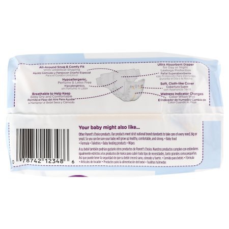 Parent's Choice 42 count Diapers, Stage New Born, 3 Pack