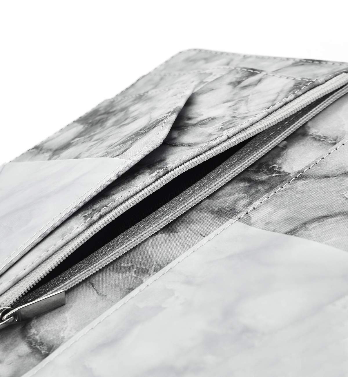 Server Books for Waitress - Marble Texture Leather Waiter Book Server Wallet with Zipper Pocket, Cute Waitress Book&Waitstaff Organizer with Money Pocket Fit Server Apron
