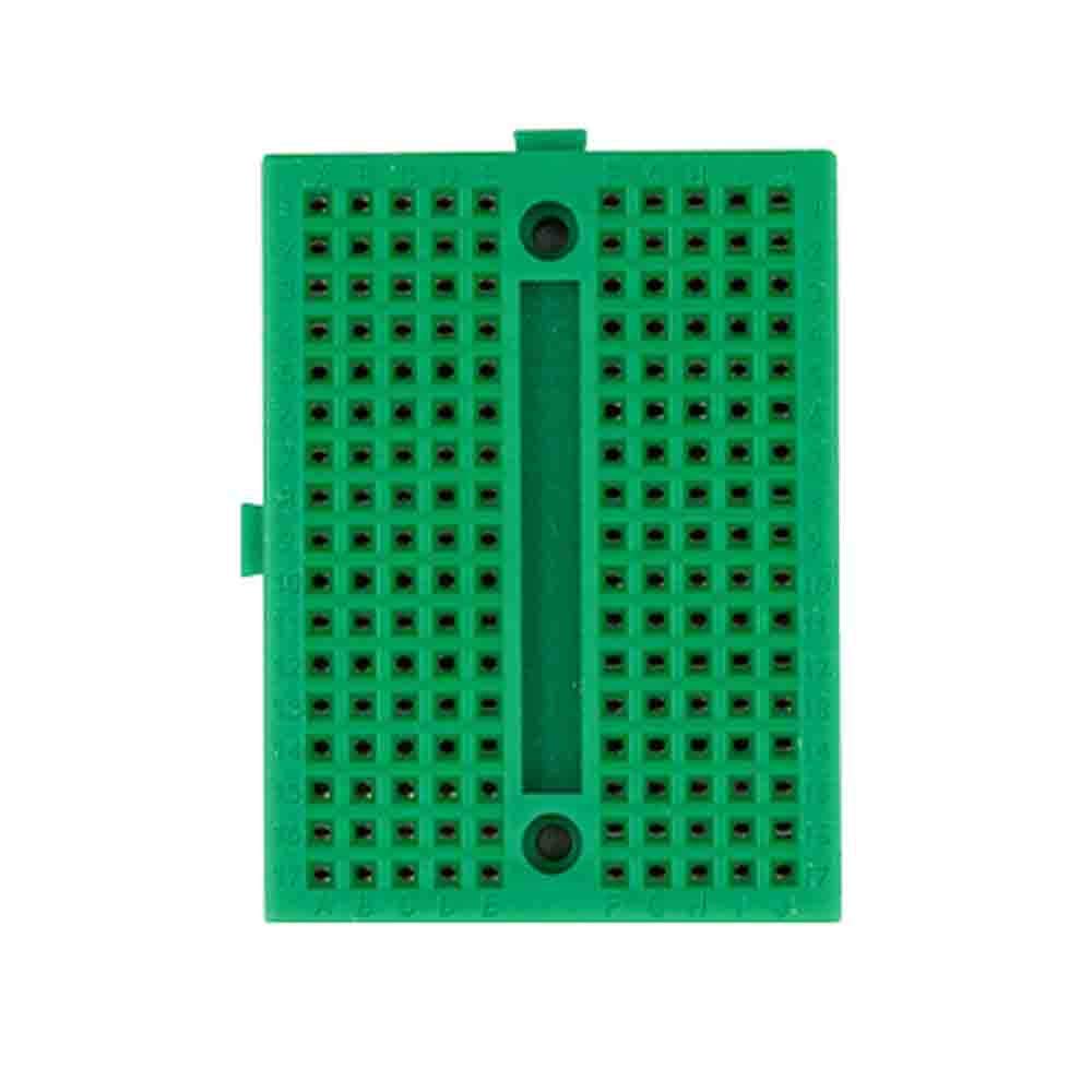 Taidacent 10 Pcs SYB-170 Mini Solderless Breadboard Mini Breadboard Experimental Platform Portable Breadboard (Green)