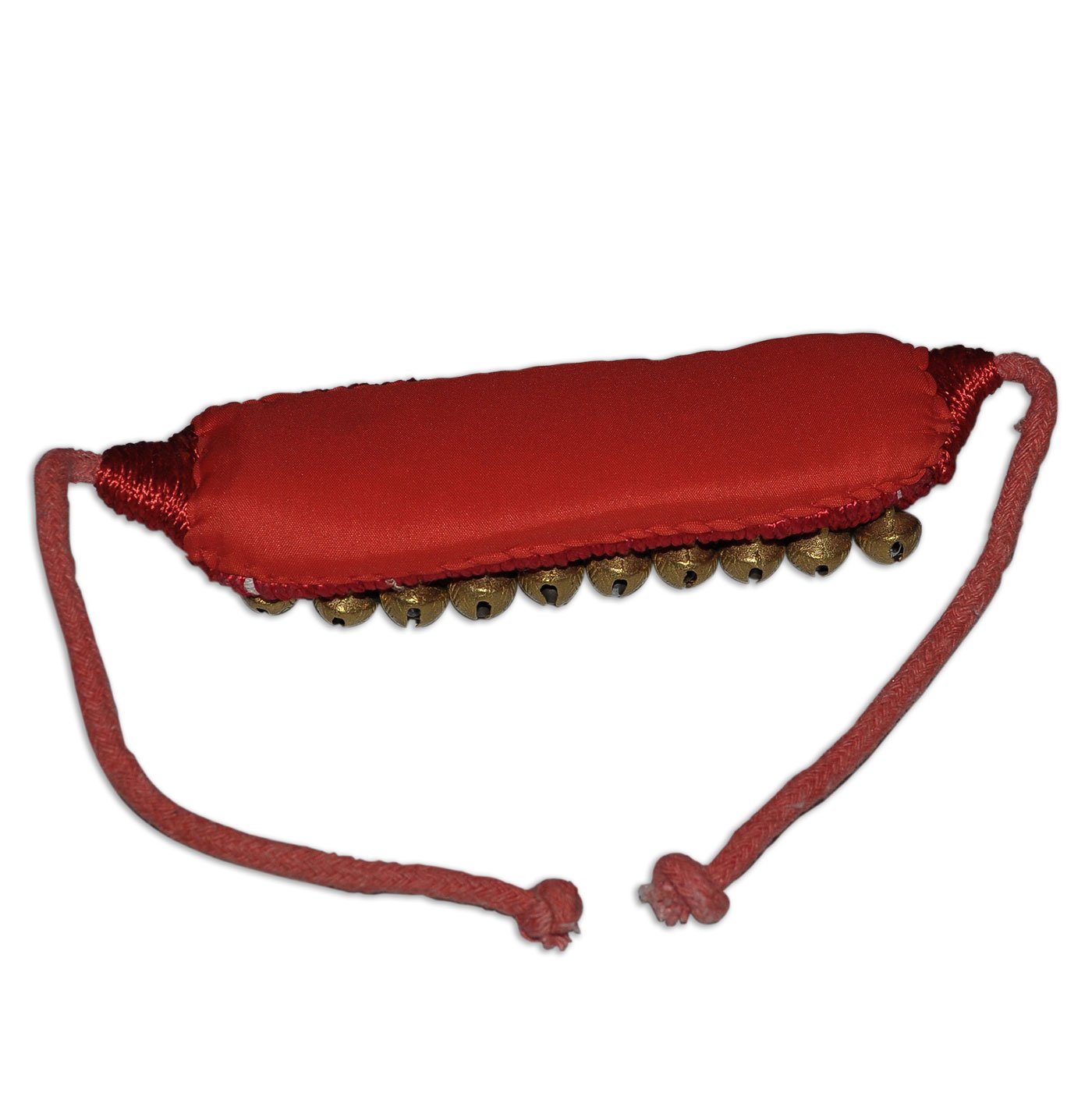 AsiaCraft Four Line Big Bells Ghungroo Red Pads
