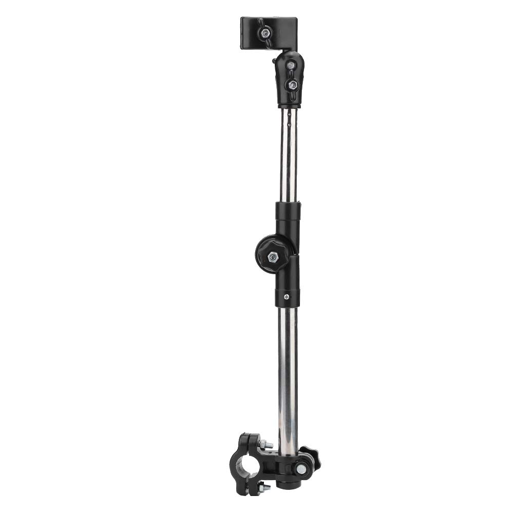 Yinhing Umbrella Holder for Wheelchair, Umbrella Mount Holder, Wheelchair Stroller Umbrella Attachment Handle Bar Holder Clamp Supporter Connector
