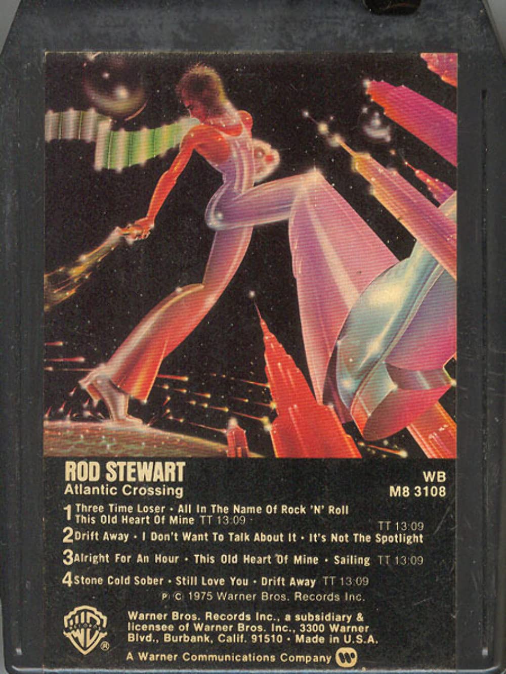 Rod Stewart: Atlantic Crossing -27370 8 Track Tape