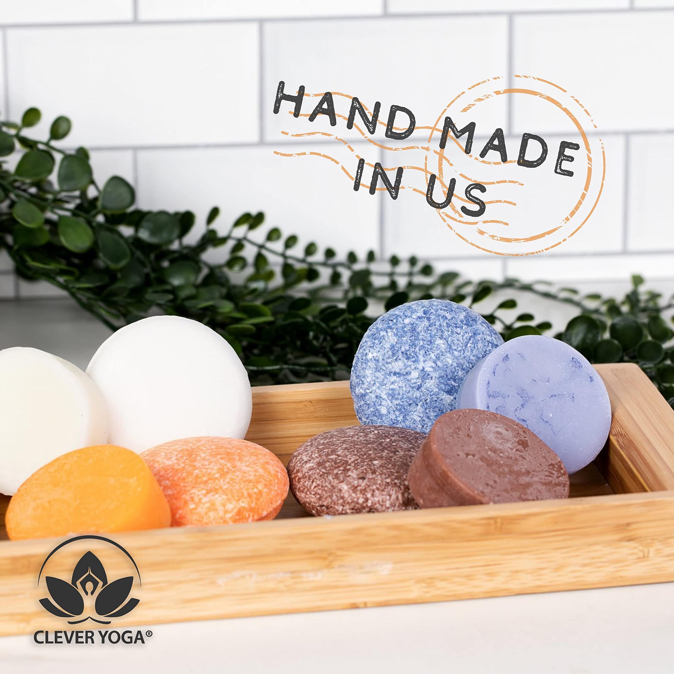 Wave Conditoner Bars - Natural Conditioner Bar Variety Pack, Handmade, Non-GMO & Vegan, Fresh Citrus, Argan Oil & Unscented Bar Conditioner, Organic Conditioner Bar Set For Shiny Hair for Women & Men