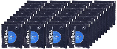 40 Lavazza Dek Decaf Espresso Pods in Bulk Packaging