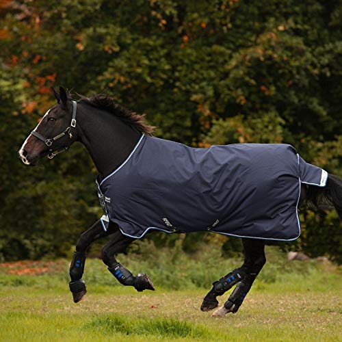 Horseware Ireland AARA42-BCSK Amigo Bravo 12 T/O Medium 250g Navy/Strong Blue Navy/Strongblue 84