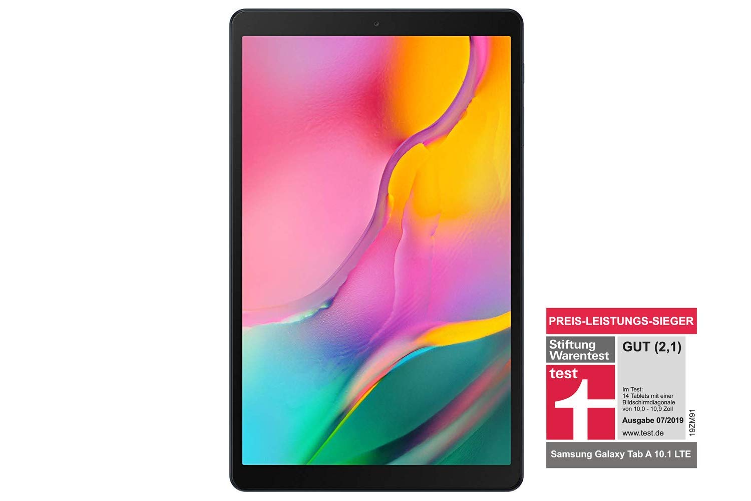 Samsung Galaxy Tab A (2019,4G/LTE) SM-T515 32GB 10.1" Factory Unlocked Wi-Fi + 4G/LTE Tablet - International Version, No Warranty (Black) (Renewed)