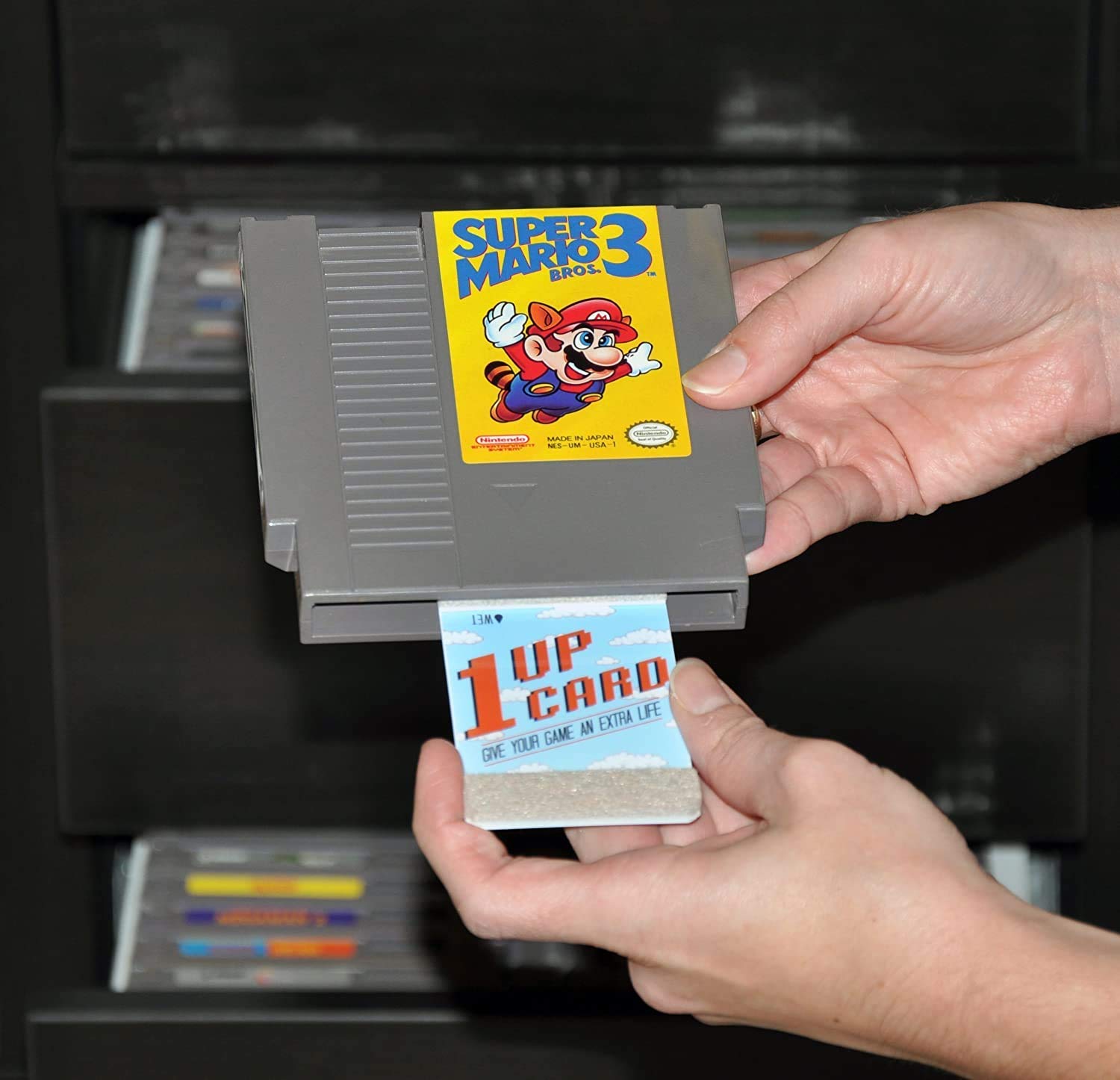 1UPcard Cleaning Kit Compatible With NES (Nintendo Entertainment System), and Video Game Cartridges