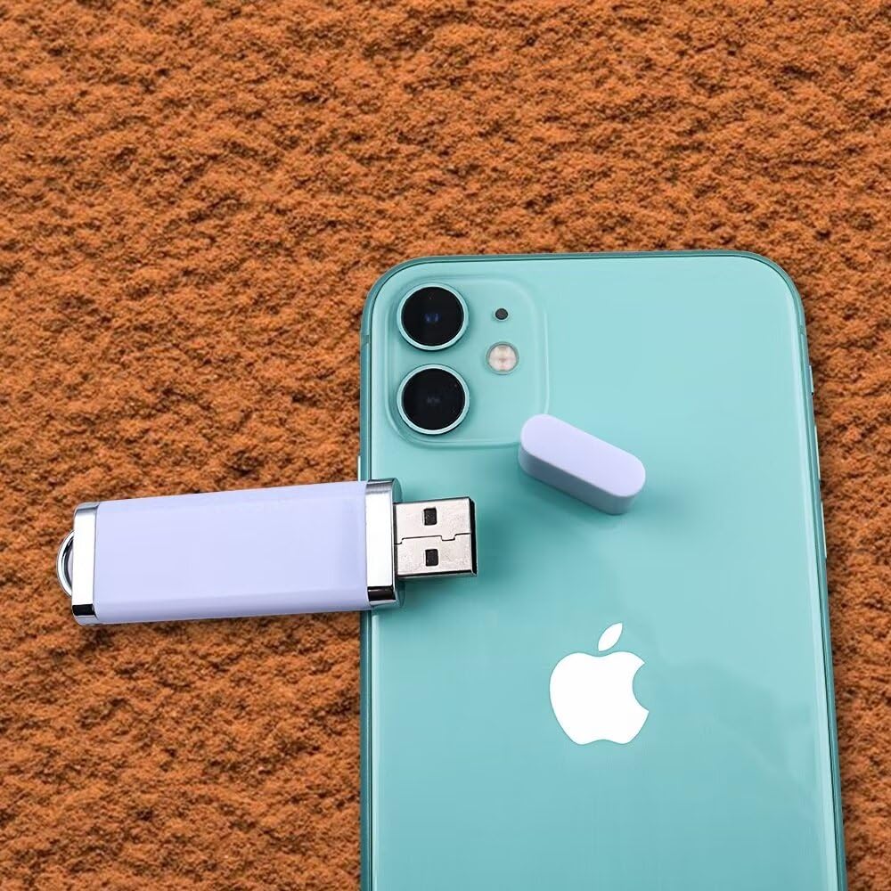 50pcs 128MB Custom USB Flash Drive with Personalized Logo for Promotion, Customized USB Thumb Drive, Bespoke Bulk Zip Drive (10 color options)