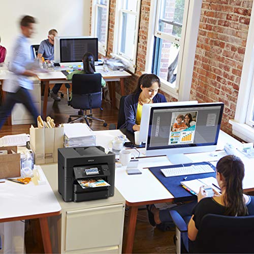Epson WorkForce Pro WF-4740 Wireless All-in-One Color Inkjet Printer, Copier, Scanner with Wi-Fi Direct, Amazon Dash Replenishment Ready
