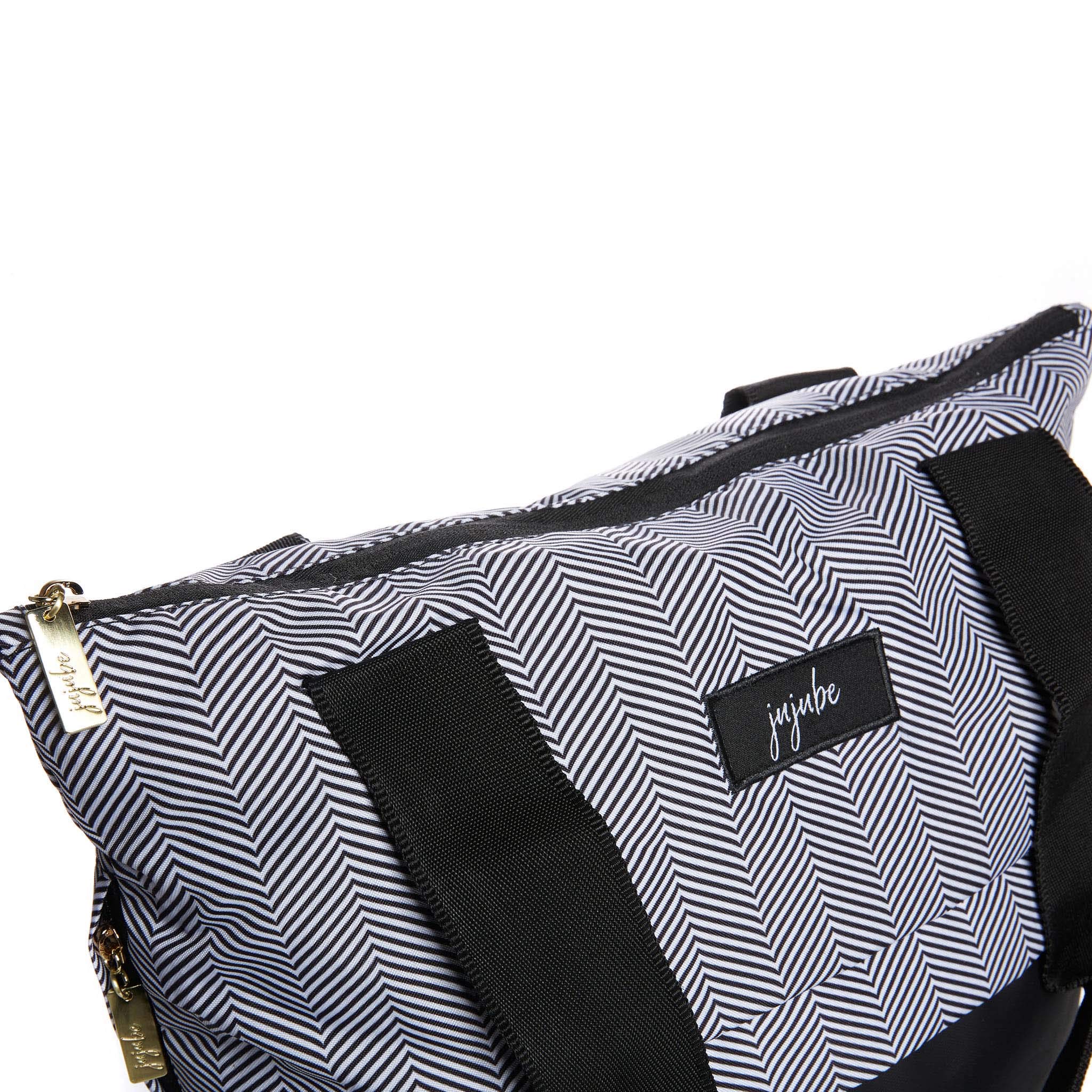JuJuBe All That Tote Bag, Lightweight Zippered Tote Diaper Bag with Organization Pockets and Comfortable Shoulder Straps for Everyday Travel Work Laptop Bag or Baby Bag for Diapers, Accessories