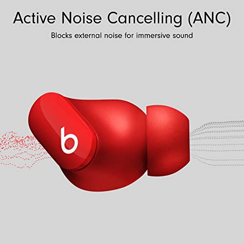 Beats Studio Buds - True Wireless Noise Cancelling Earbuds Red with AppleCare+ (2 Years)