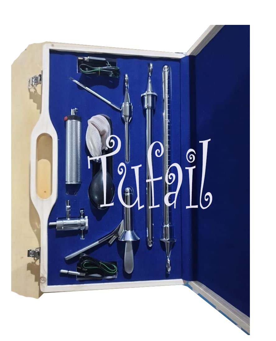TUFAIL New O.R Grade Electric Sigmoidoscope Set for OB/Gynecology/Sigmoidoscopy/Rectal