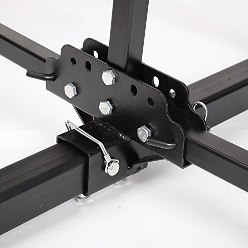 4 Bike Platform Style Bicycle Rider Hitch Mount Carrier Rack Sport Receiver, Free Tax, Delivered within 10 days