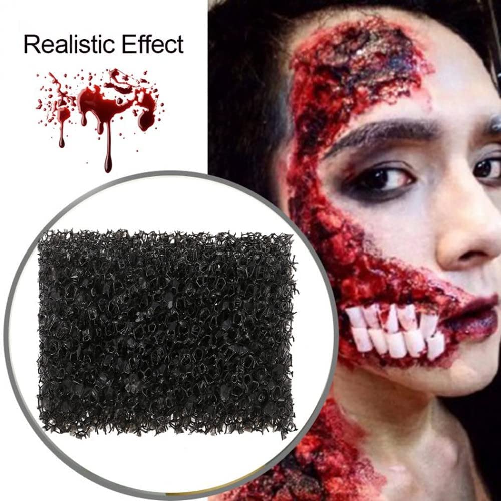 Mysense Stipple Sponges,Special Effects Makeup tool,3 kinds of hole,for adding freckles,texture,FX Makeup,9 pack